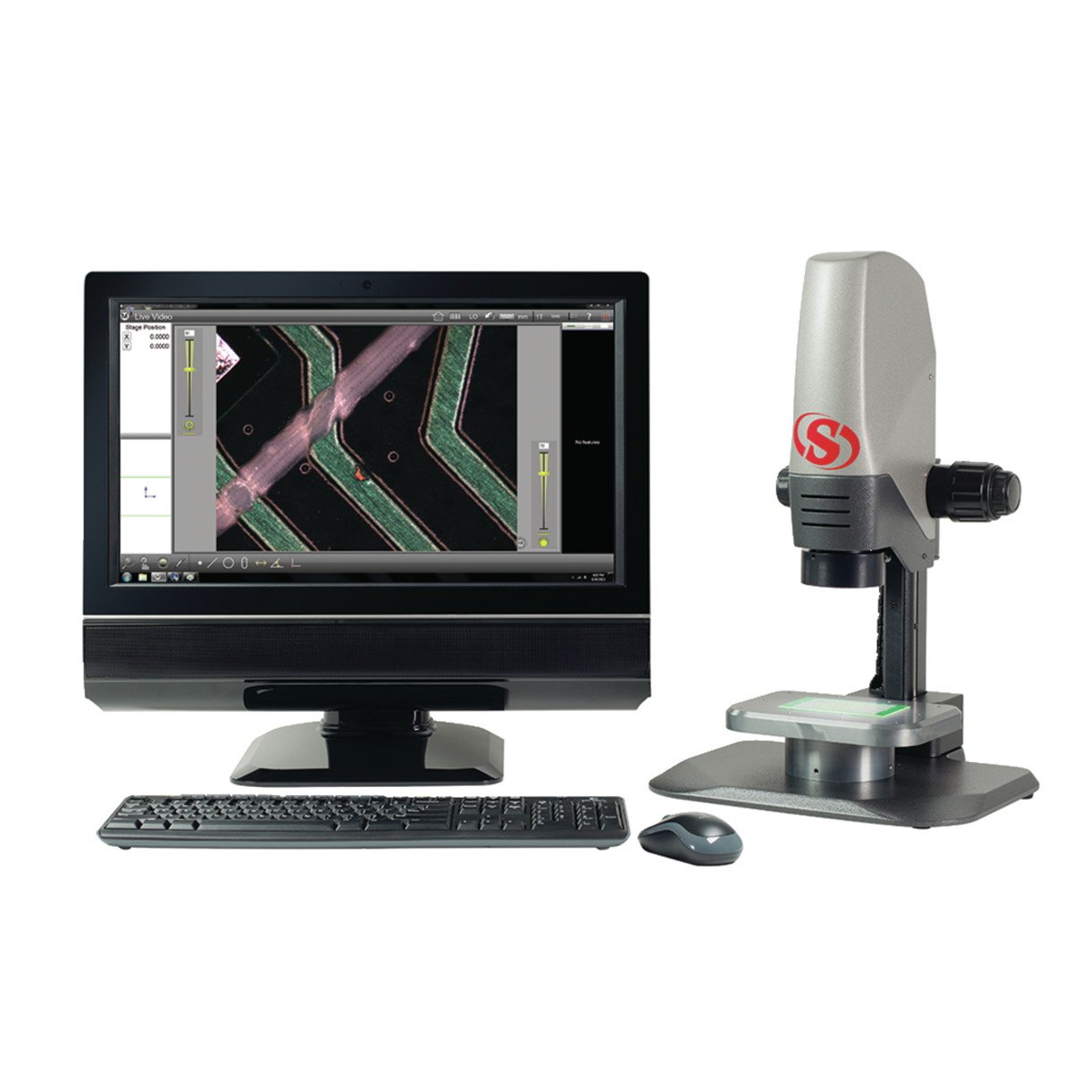 Starrett KineMic KMR-FOV-M3 Video MicroScope - Metrology Advisor